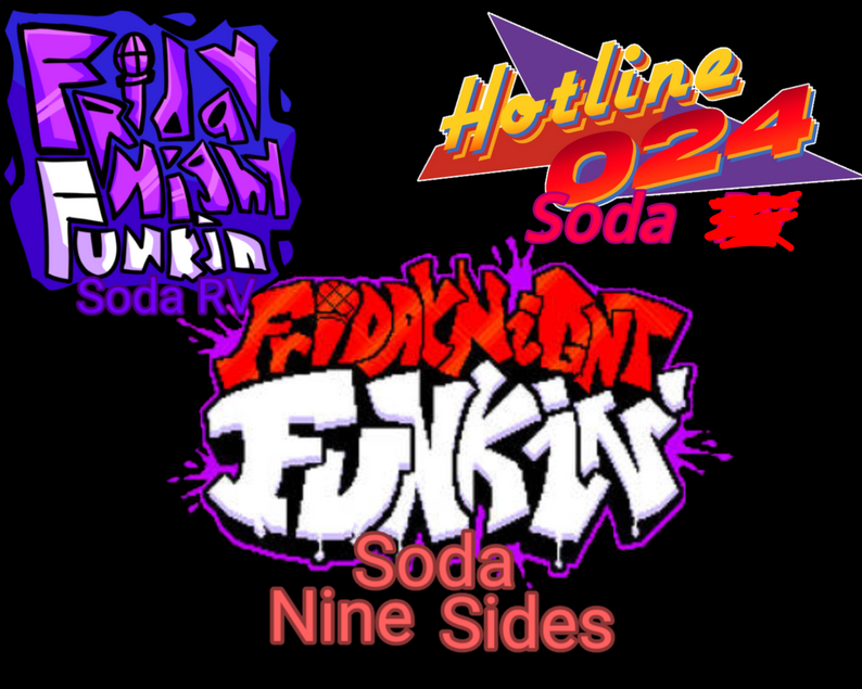 fnf Hotline 024, y Soda Nine Sides for Psych Online by NekoFatal