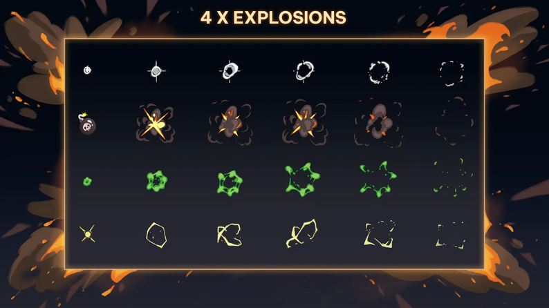 Ultimate VFX Pack: Fire, Lightning, Water & Smoke Animations by sinbadstudios