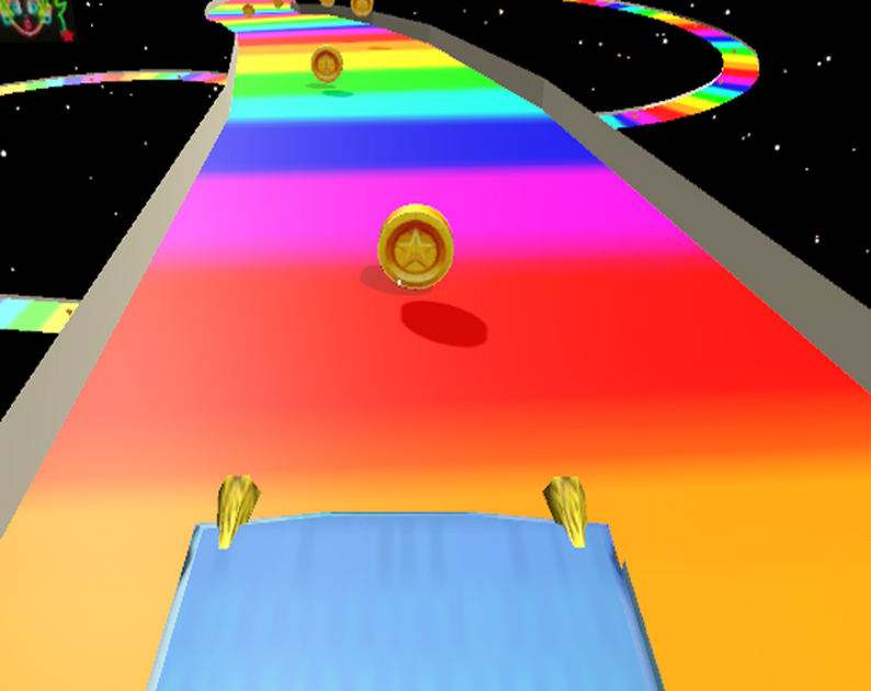 Rainbow Bus by Bardon