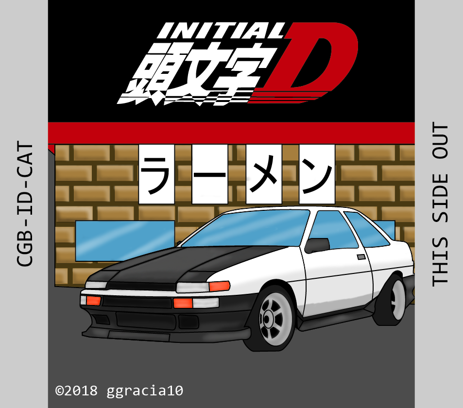 InitialD - GameBoy Color by ggracia10