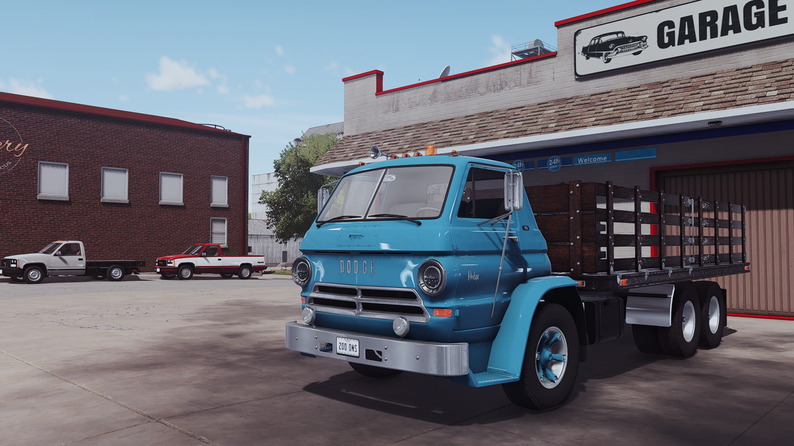 FS22 1966 Dodge L700 AR Frame by E55 Modding