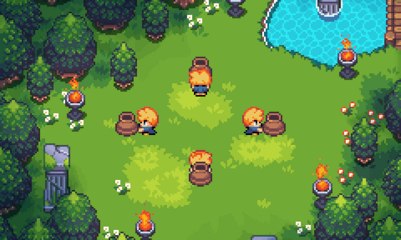 RPG asset hero pack (Super Retro World by Gif) by Gif