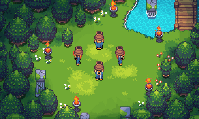 RPG asset hero pack (Super Retro World by Gif) by Gif