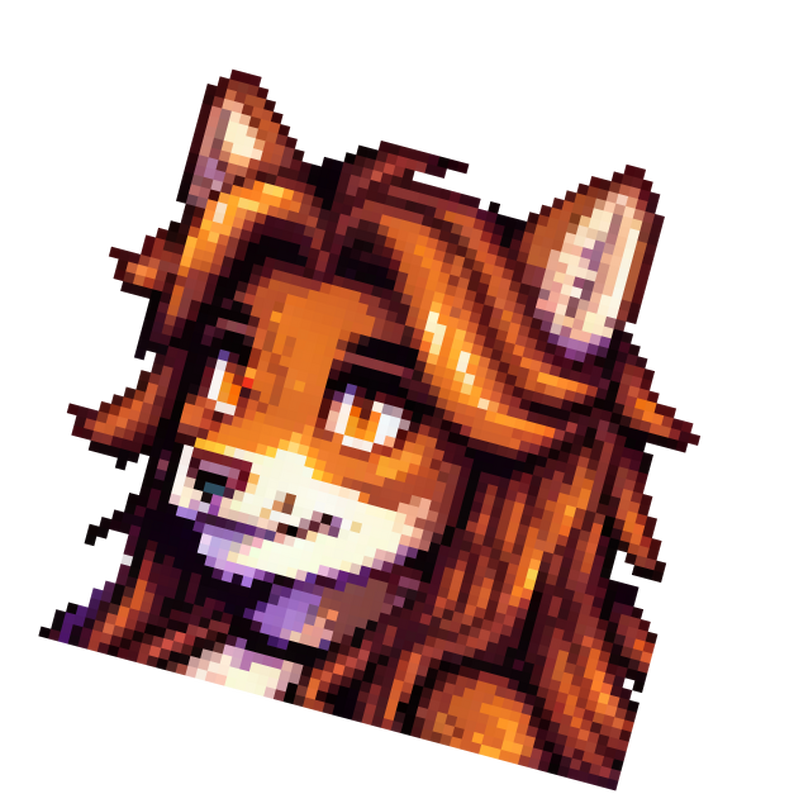 60+ Furry Portrait Assets - Pixelart / Pixel Art Asset Pack by InKing