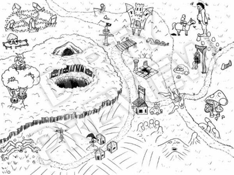 Crazy map by Schmurtz
