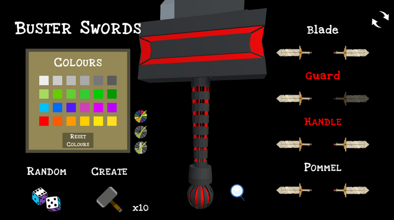 Buster Sword Generator by Circuitz