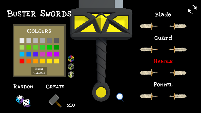 Buster Sword Generator by Circuitz
