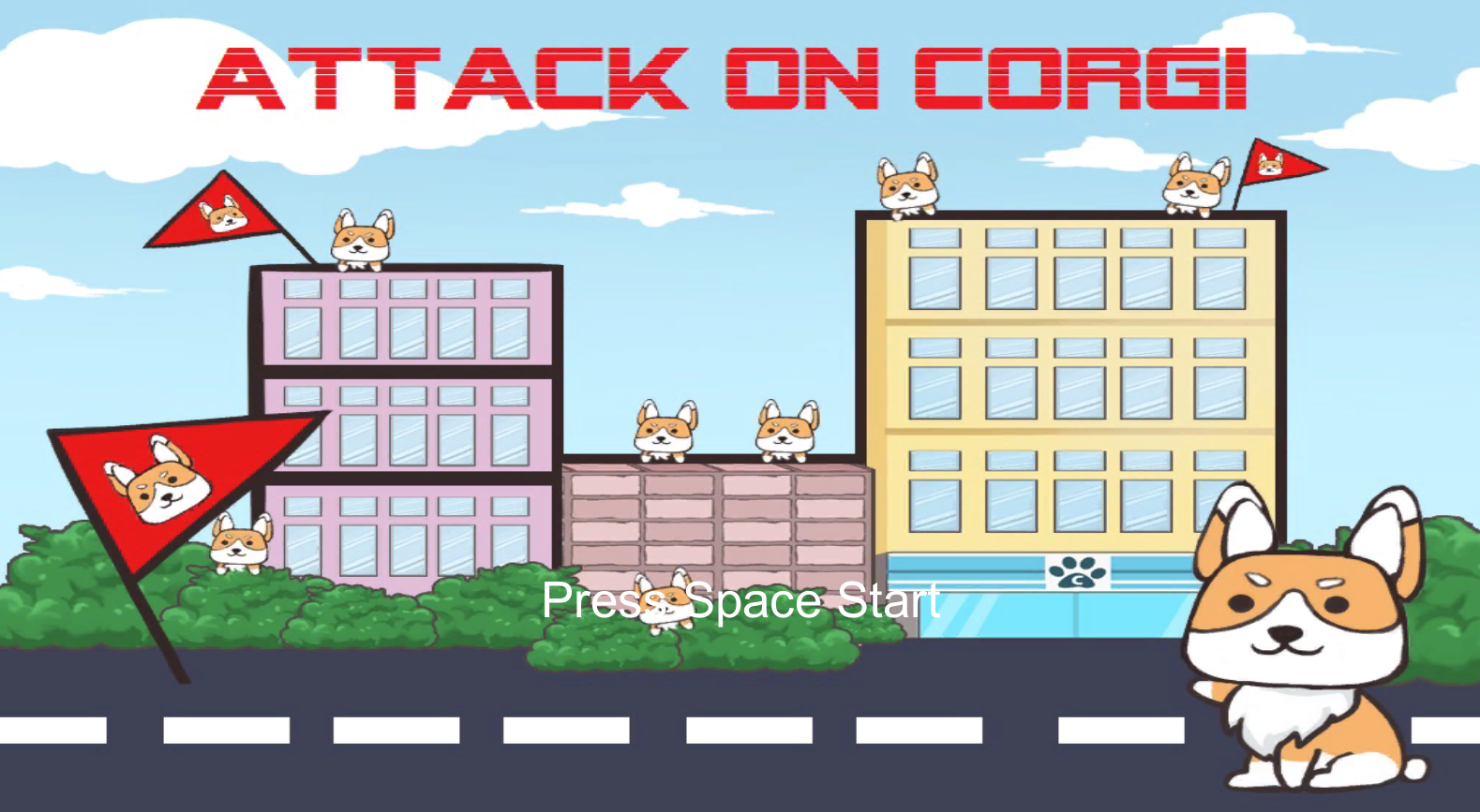 Attack_on_Corgi by RiderYue