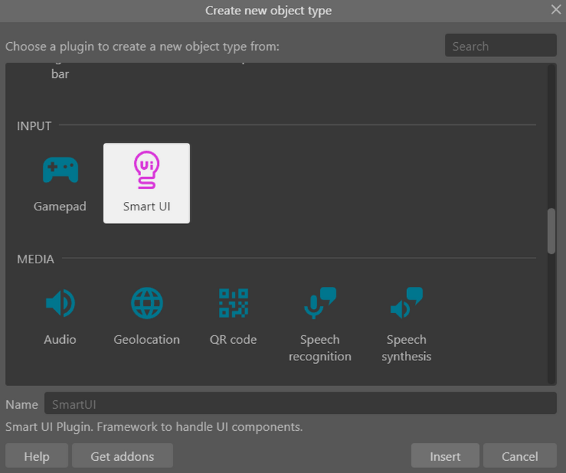 Smart UI for Construct 3 by Pixel Perfect Studio