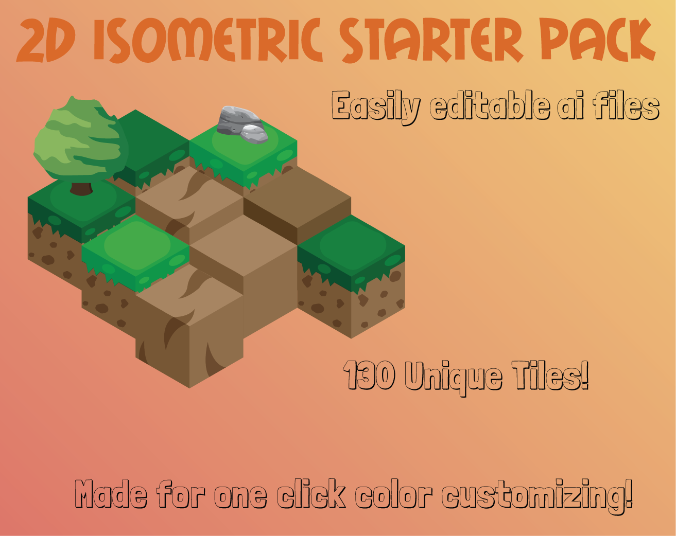 2d Isometric Starter Pack by SoulHerder