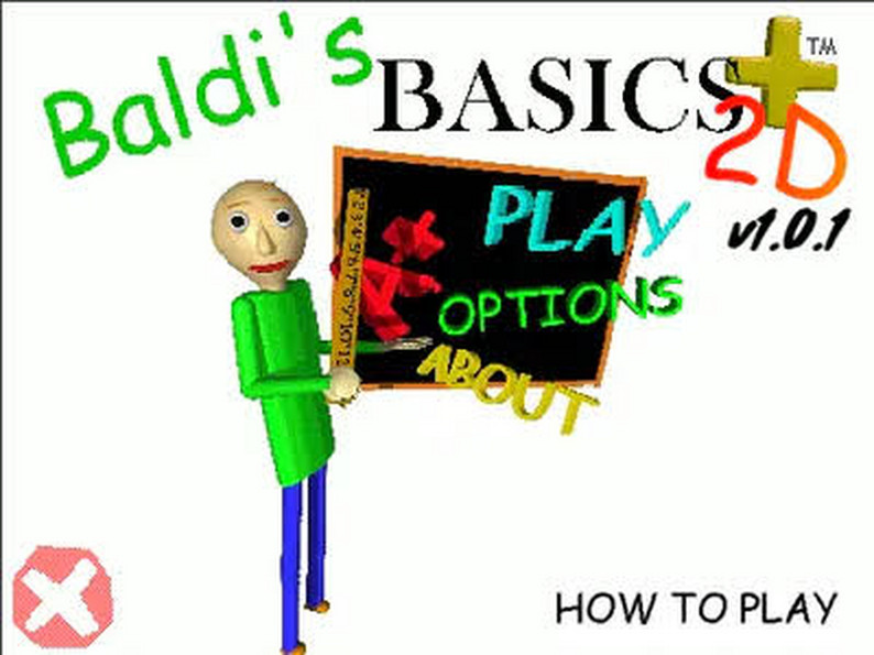Baldi Basics Plus 2D by Xcreates