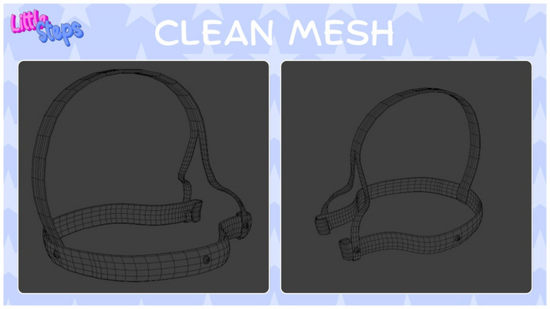 Snubby's Strap Addon for Little Steps Pacifier (Blender/VRChat/Resonite ...