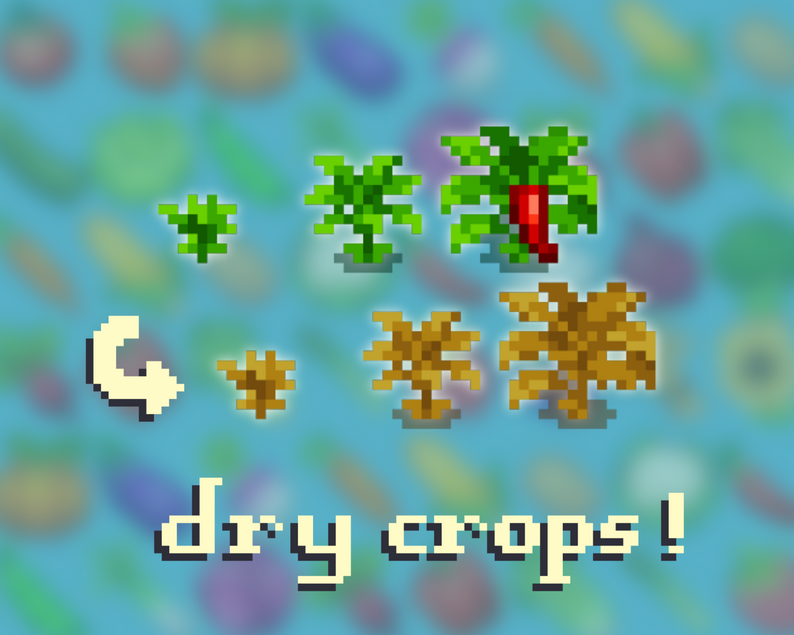 Pixel Farm - 26 Farm Crops by Frenchpixelle