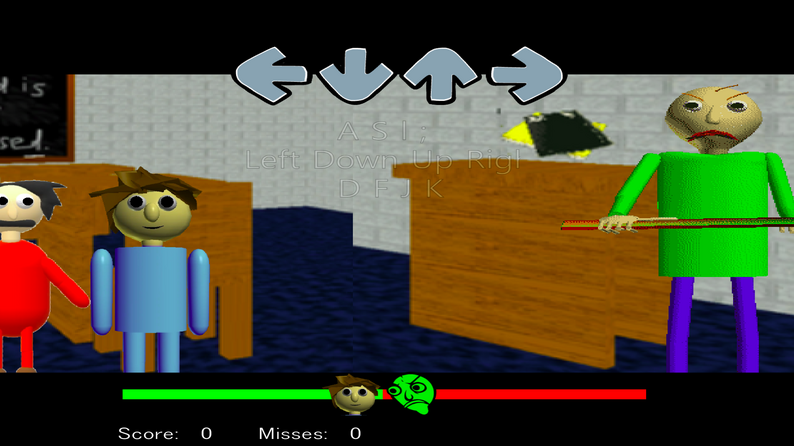 FNF Vs Baldi- Remastered by Cramps_hero19