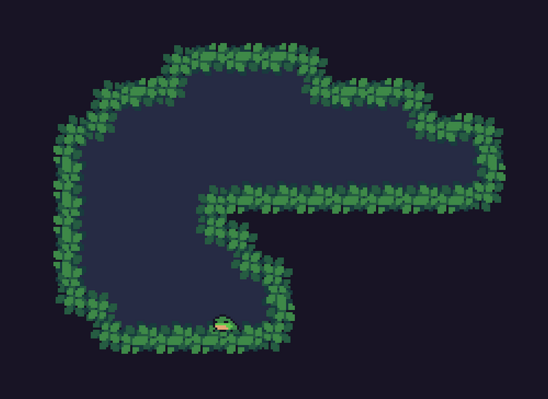 Pixel Grass By Octopyte