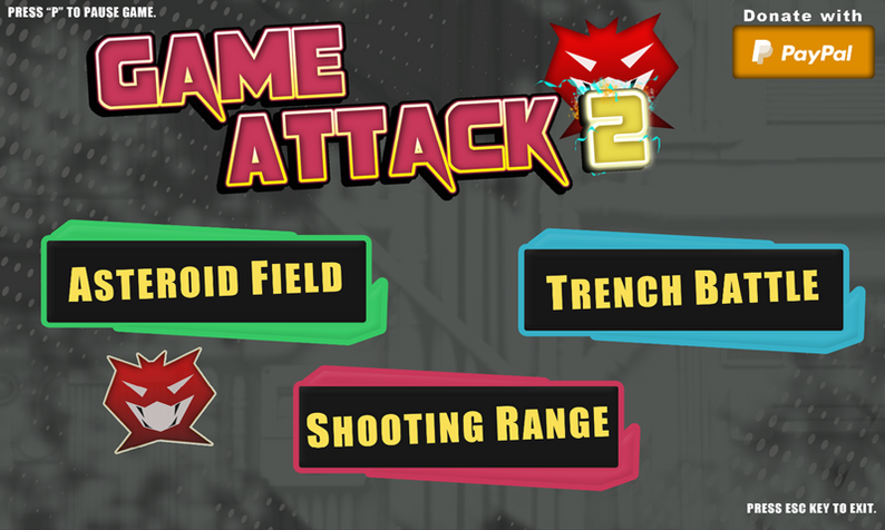 Game Attack 2 by mcolverdesigns