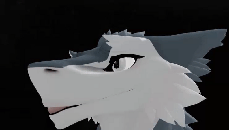 Sergal VRchat Model by Zairiza