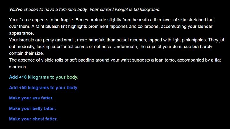 Weight Gain Sandbox DEMO by Wimu Games