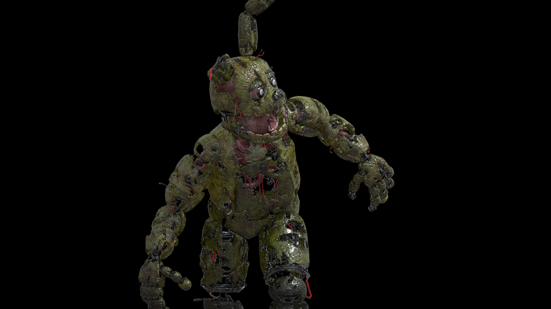 Springtrap_fnaf_Model by RodroDev