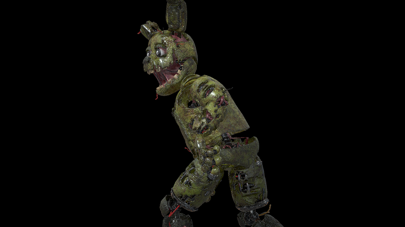 Springtrap_fnaf_Model by RodroDev