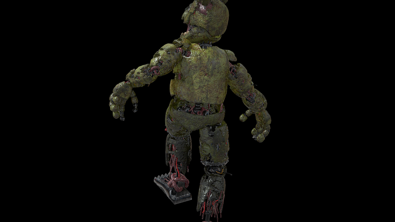 Springtrap_fnaf_Model by RodroDev