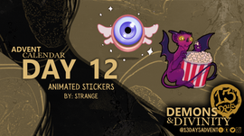 13 Days Advent updated 13Days 2024: Demons & Divinity - itch.io