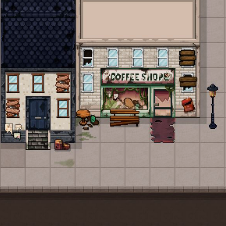 DithArt's Post-Apocalyptic Tileset by DithArt