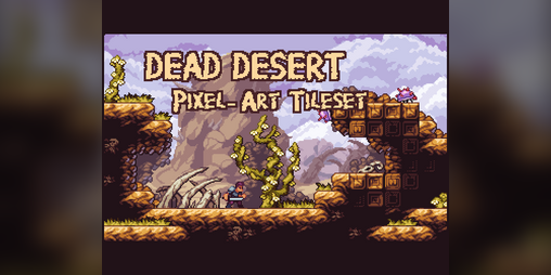Dead Desert - Fantasy Pixel-Art Tileset by aamatniekss