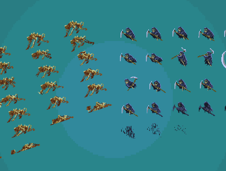 Pixel Monster Pack 3 by rvros