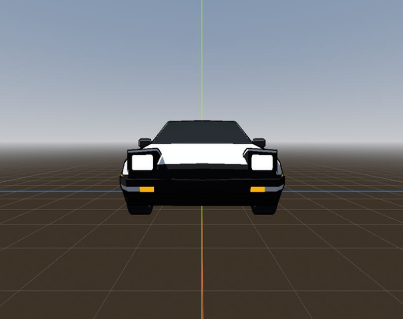 Anime-Style Tofu Car for Godot by Kokori