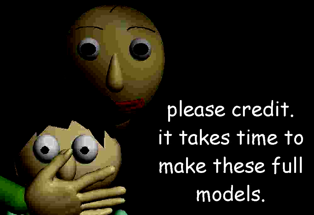 Basics in behavior Baldi model V2 by HaDerpo