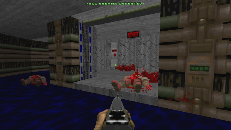 All Clear Message (Doom HUD Addon) by Reactorcore
