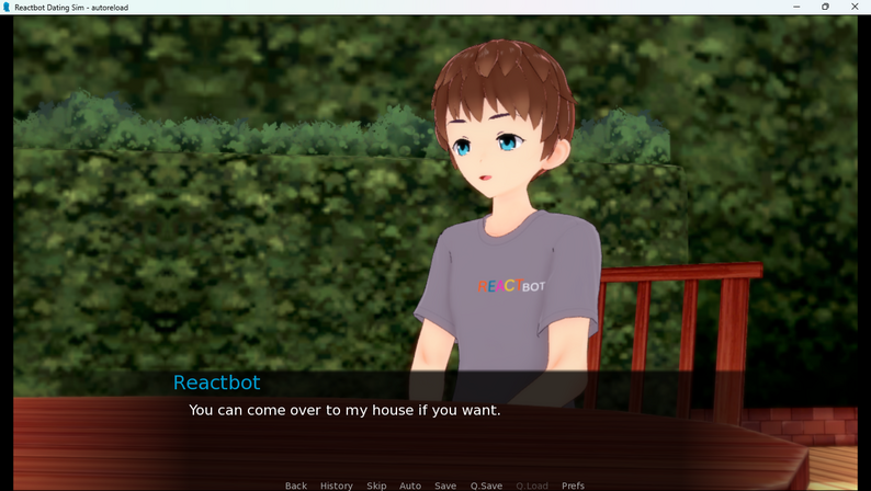 Reactbot Dating Simulator by Weird420XL