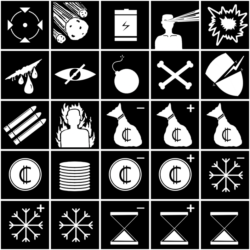 RPG Flat Icons by Gelidus Canimons