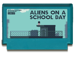 Aliens on a School Day by farfin