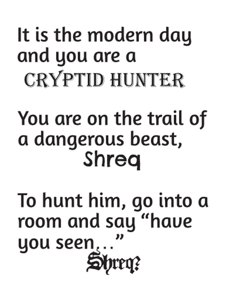 Shreq Investigation Database by kumada1