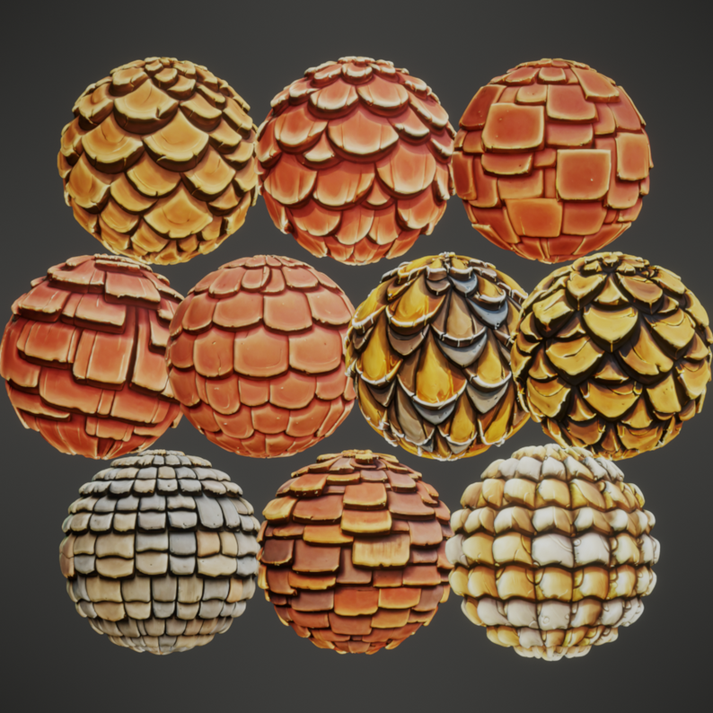 Stylized PBR Textures Mega Bundle by Neurotremolo