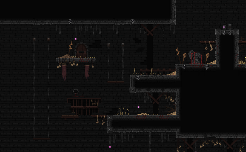 The DARK Series - Castle of Bones Tilset by Penusbmic
