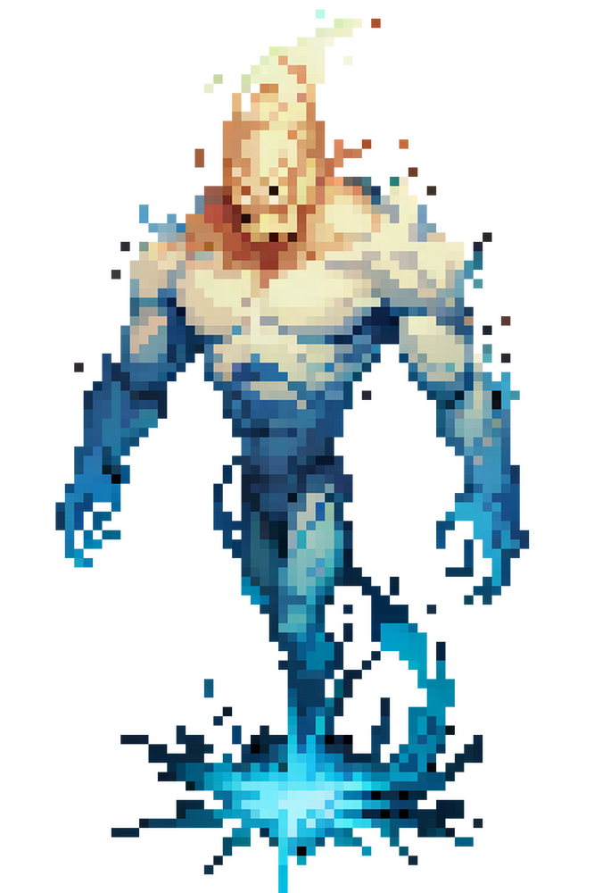 Pixel-Art Golems & Elementals Sprite Pack - 34 Golems & Elementals by ...