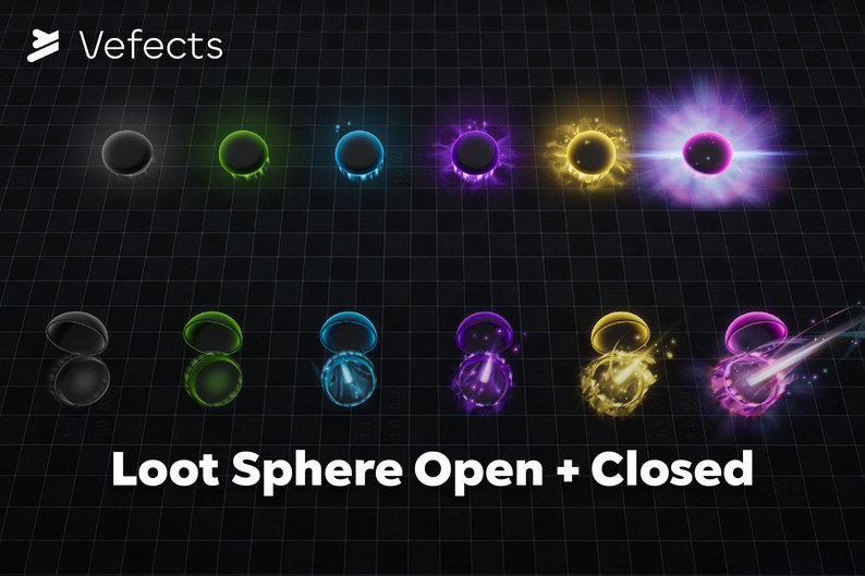 Loot VFX - Unity URP by Vefects - Realtime VFX for Games