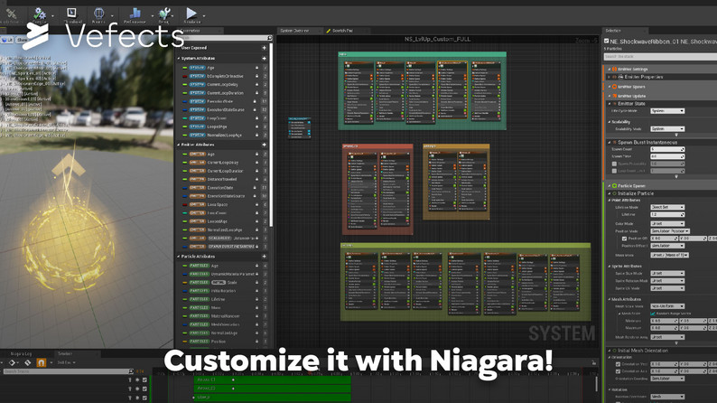 Level Up VFX - Unreal Engine by Vefects - Realtime VFX for Games