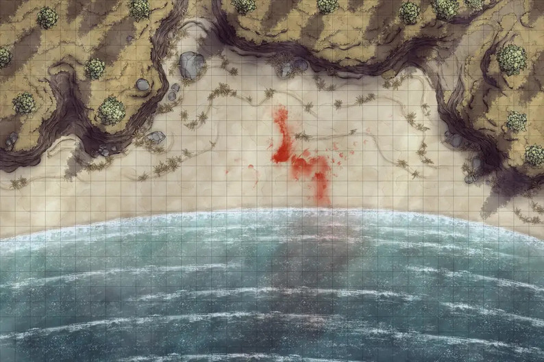 Beach Episode - D&D Map Pack by Cyclopean