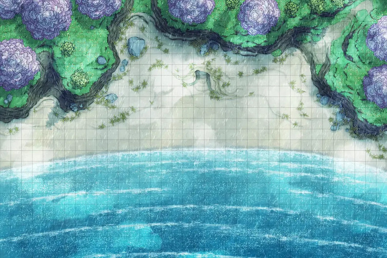 Beach Episode - D&D Map Pack by Cyclopean