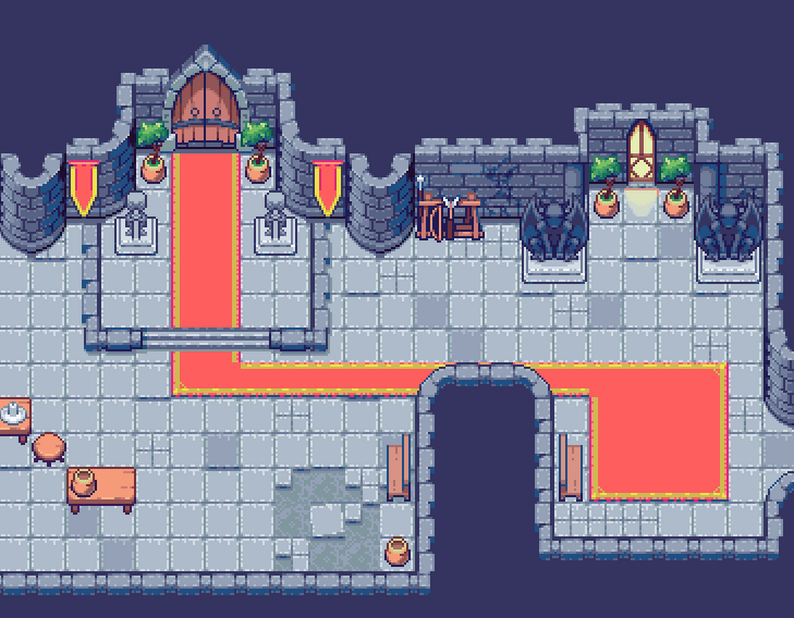 Tile Fantasy: Castle - RPG Tileset by ArMM1998