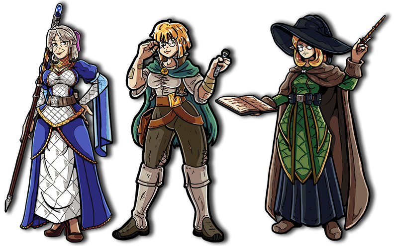 TTrpg Legend - Too many Characters by Ddant1100