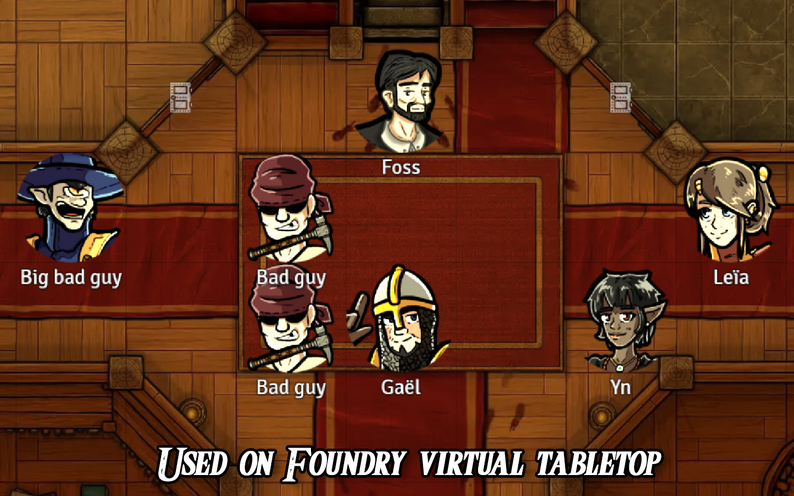 TTrpg Legend - Too many Characters by Ddant1100