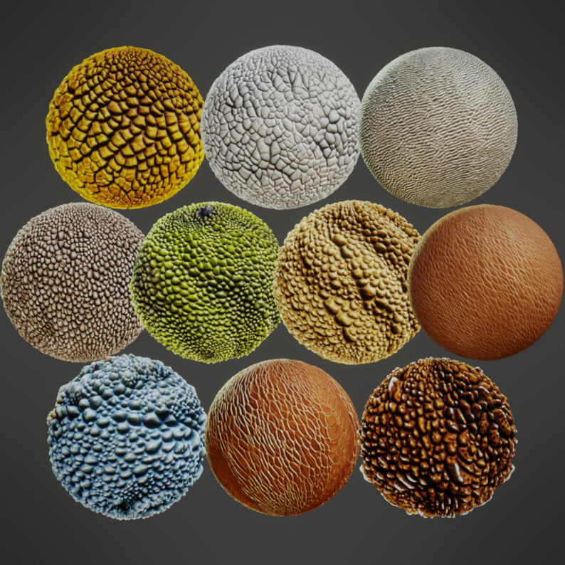 Dinosaur Skin Textures Bundle by Neurotremolo