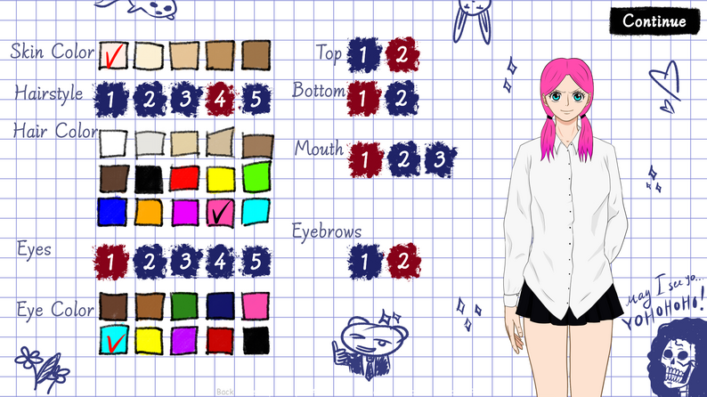 One Piece dating sim by CYdEye2