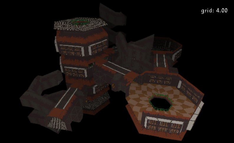 Library of Babel 3D by Ancient Pixel