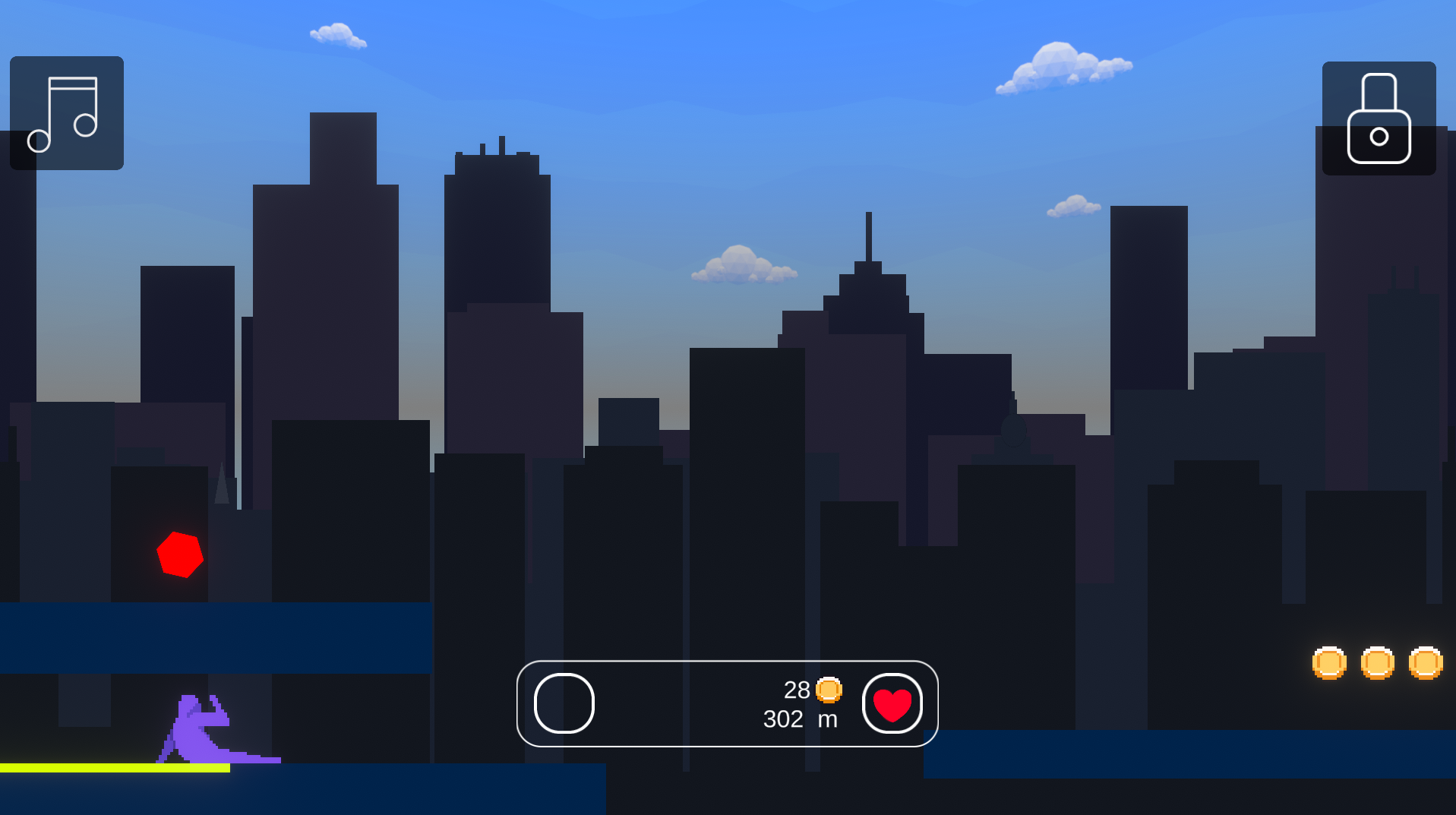 Pixel Endless Runner by BurakYasar